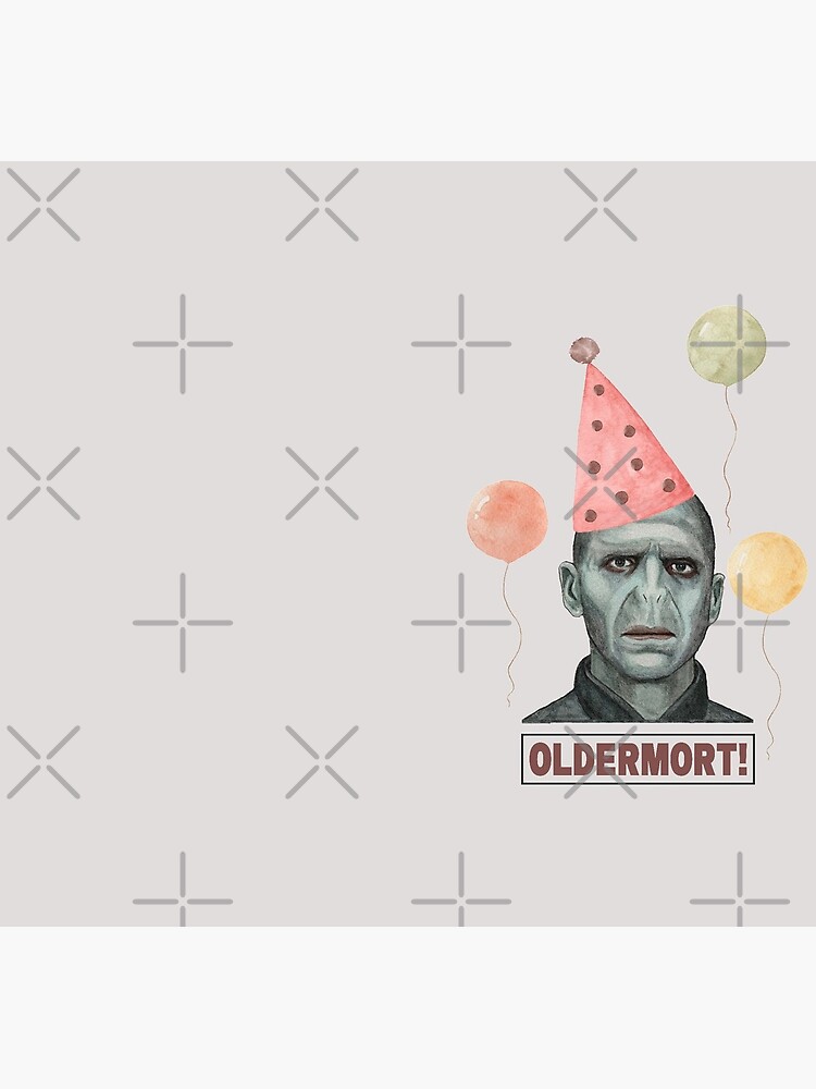"oldermort Birthday card,Oldermort Birthday,Funny Oldermort Card ...
