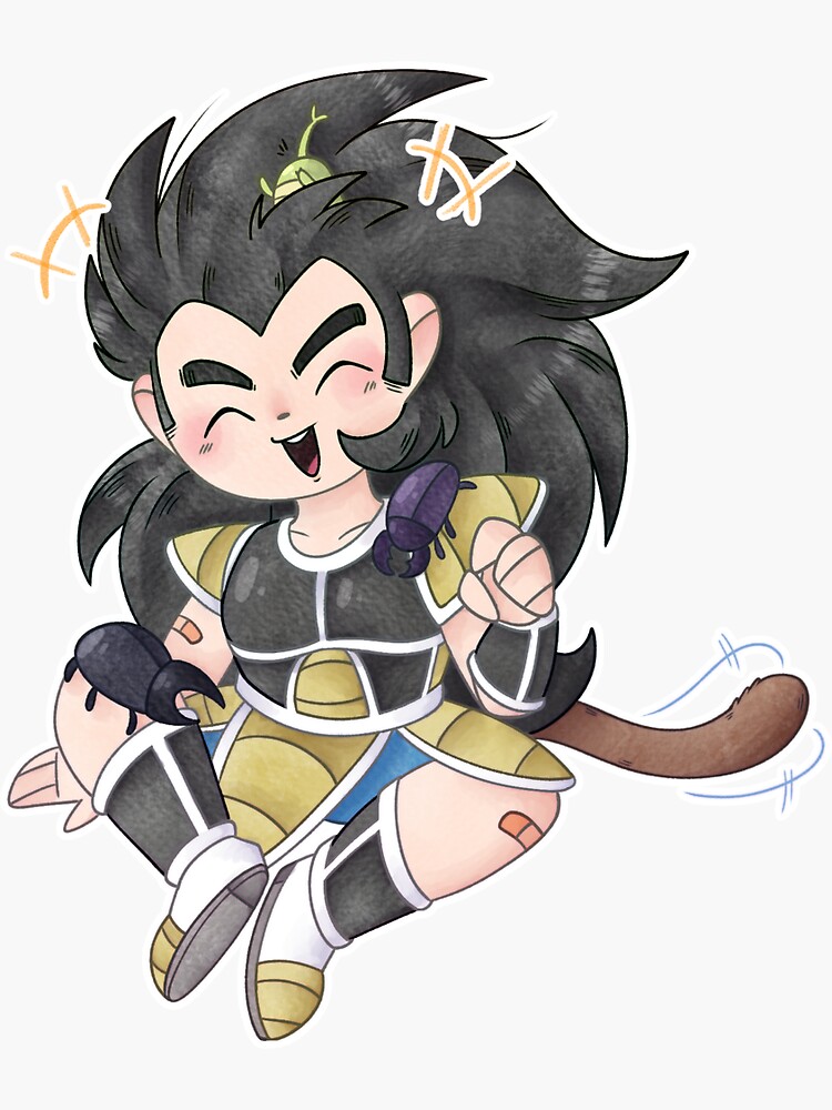 "Baby Raditz " Sticker for Sale by GrimdarkElsen | Redbubble