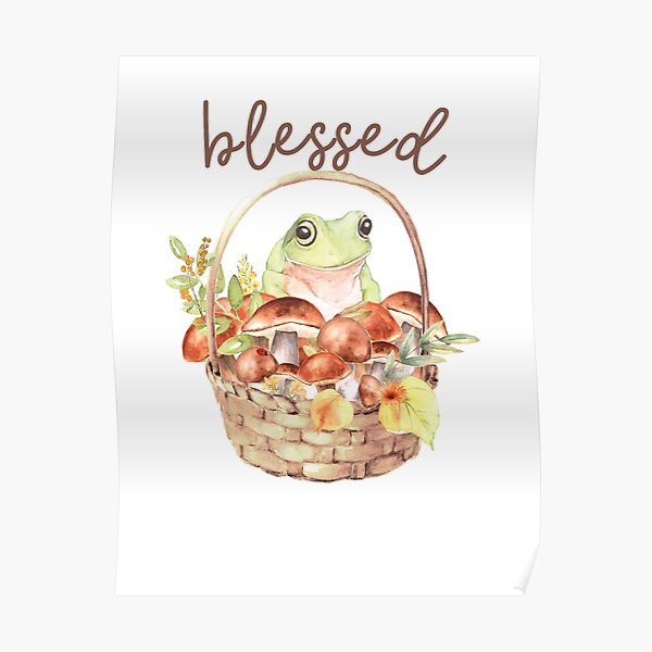 "blessed harvest frog" Poster for Sale by goblinbabe | Redbubble