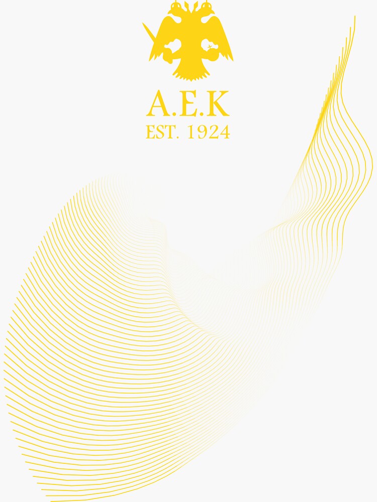 "AEK ATHENS - ATHENS - AEK " Sticker for Sale by Ultras- | Redbubble