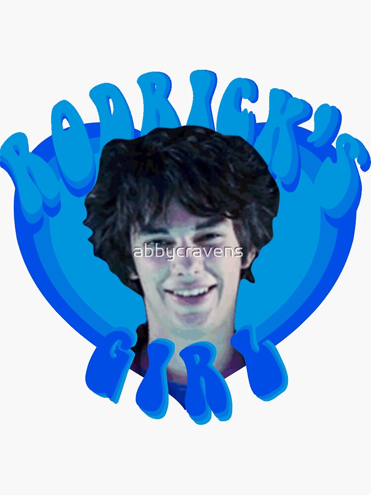 "Rodrick’s Girl" Sticker for Sale by abbycravens | Redbubble