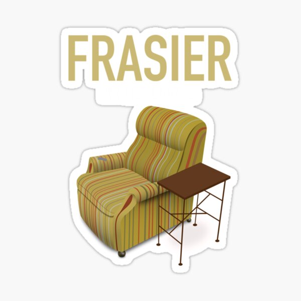 "Frasier TV Series " Sticker for Sale by dinahdesign | Redbubble