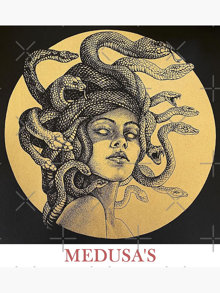 "Marble Medusa" Sticker for Sale by MEDYSA B.C. | Redbubble