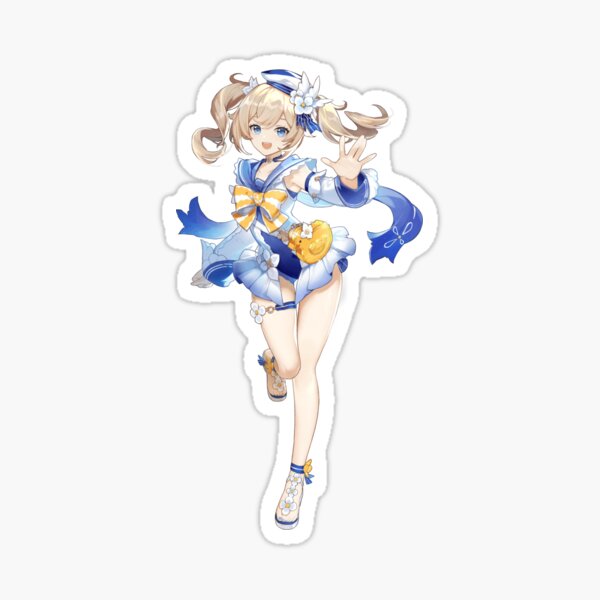 "Summertime sparkle Barbara" Sticker for Sale by karlawaifu | Redbubble