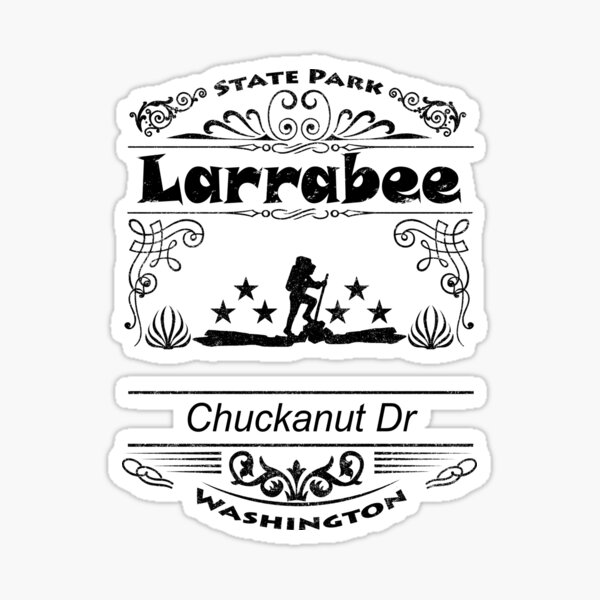 Larrabee State Park Washington Sticker For Sale By Joyfuldesigns55 Redbubble