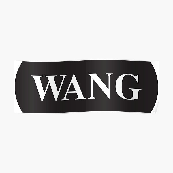 Wang Computers Retro Vintage Logo Poster By Rayotis Redbubble