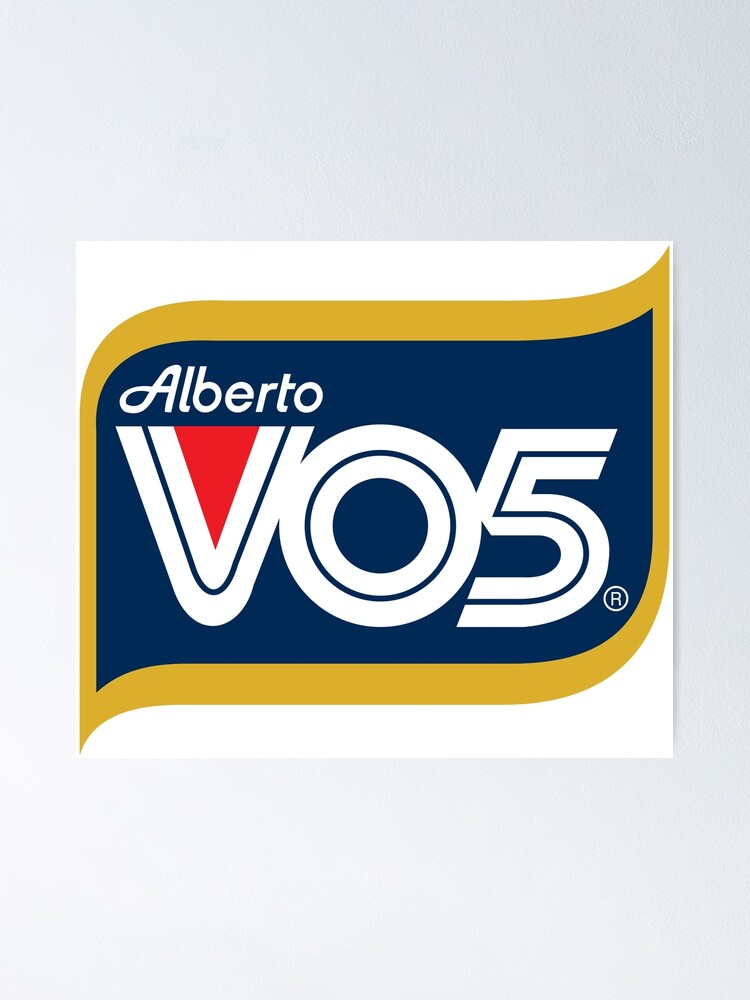 "Alberto V05 Vintage Retro Logo" Poster for Sale by RayOtis | Redbubble