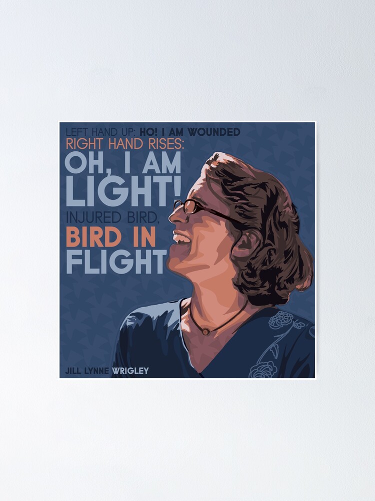 "Jill Lynn Wrigley " Poster for Sale by zerflin | Redbubble
