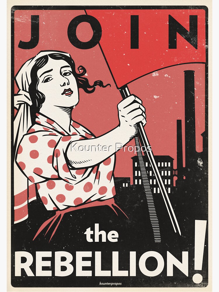 "Join the Rebellion! (Vector Recreation)" Sticker for Sale by ...