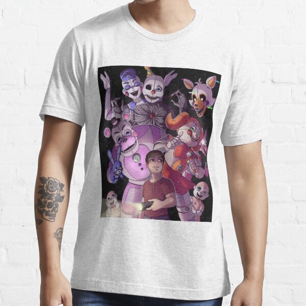" fnaf security breach" T-shirt for Sale by lojy-pink | Redbubble ...