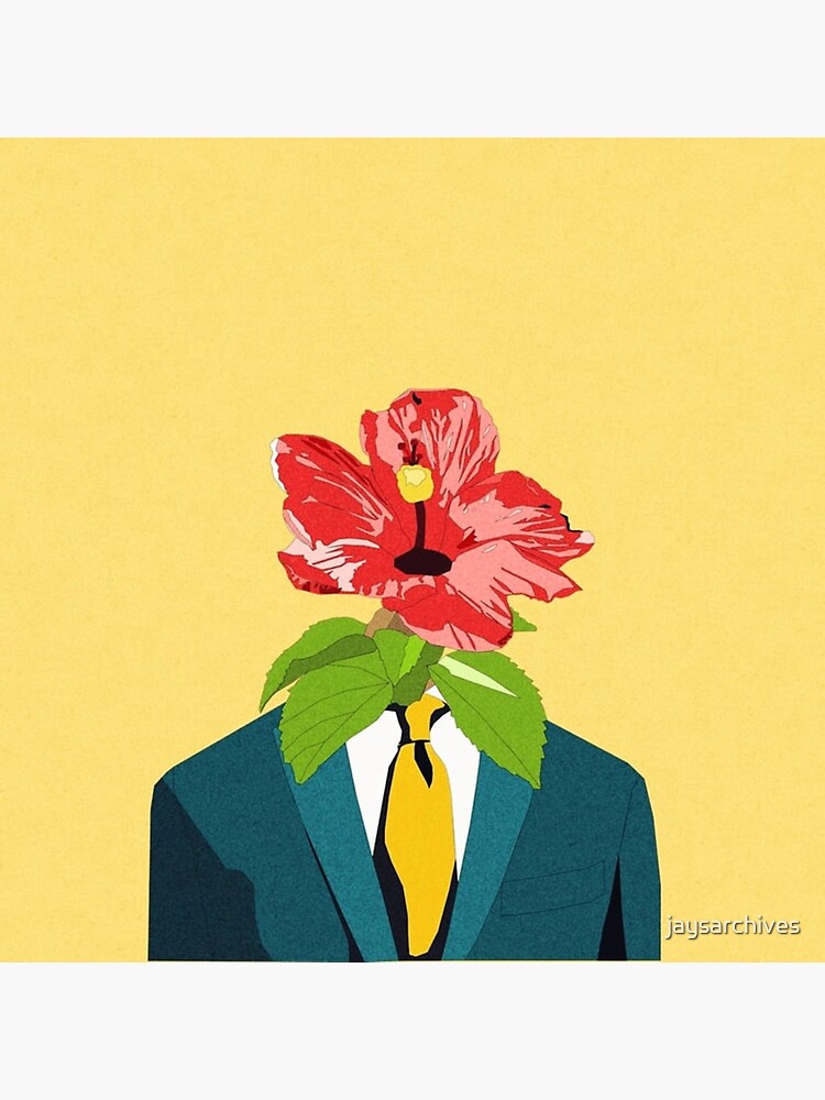 "Flower Boy" Sticker by jaysarchives | Redbubble