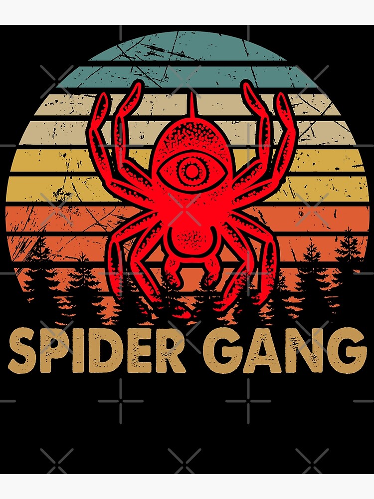 "Graphic poster spider gang logo" Poster by Ferreira8320 | Redbubble