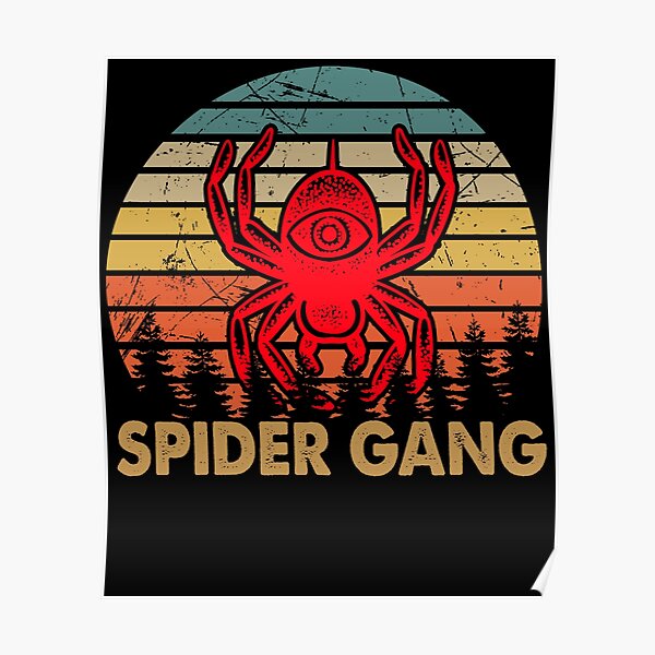 "Graphic poster spider gang logo" Poster by Ferreira8320 | Redbubble