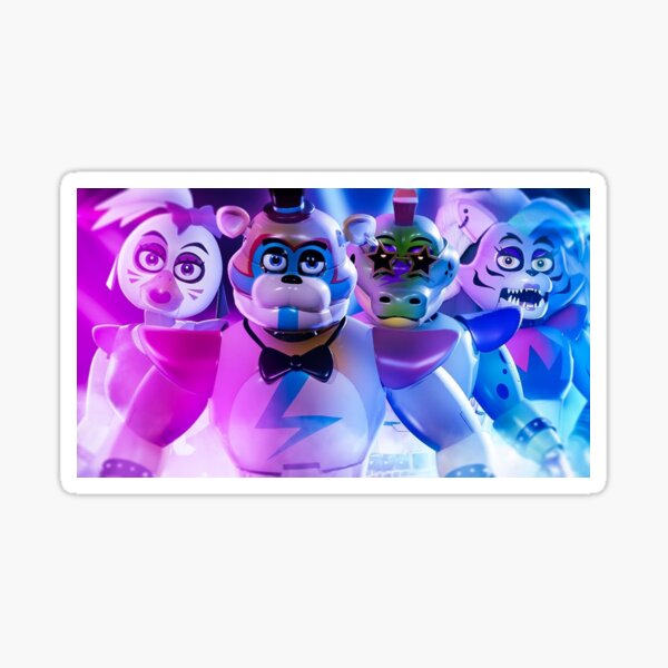 "fnaf security breach" Sticker by lexie-marie13 | Redbubble