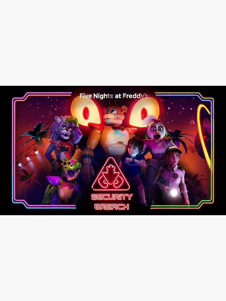 Fnaf Security Breach Poster For Sale By Lexie Marie13 Redbubble