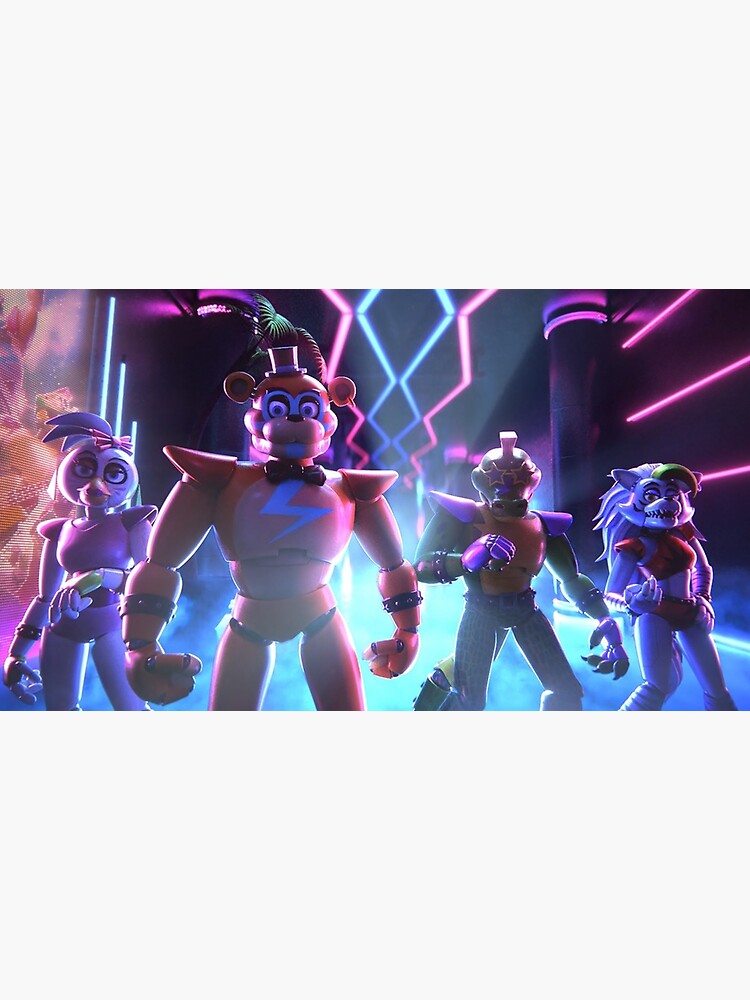 Fnaf Security Breach Premium Matte Vertical Poster