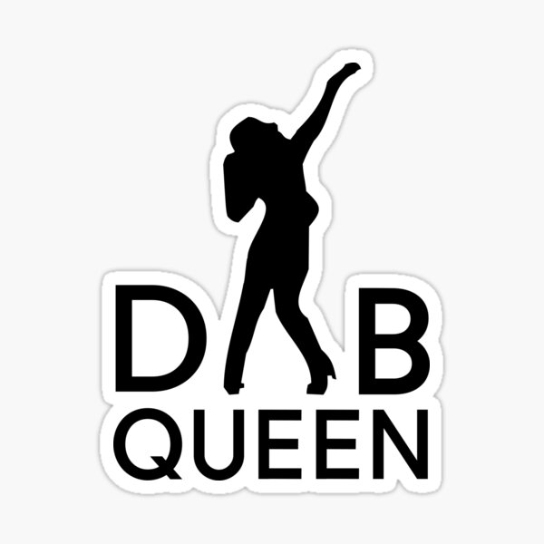 "Dab Queen" Sticker for Sale by culturesociety | Redbubble