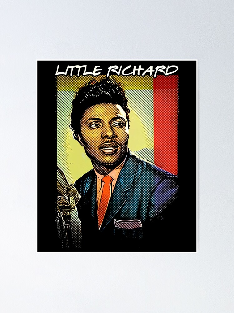 "Graphic color Little Richard singer" Poster for Sale by Araujo1167 ...