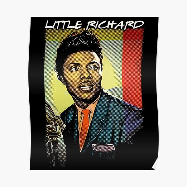 "Graphic color Little Richard singer" Poster for Sale by Araujo1167 ...