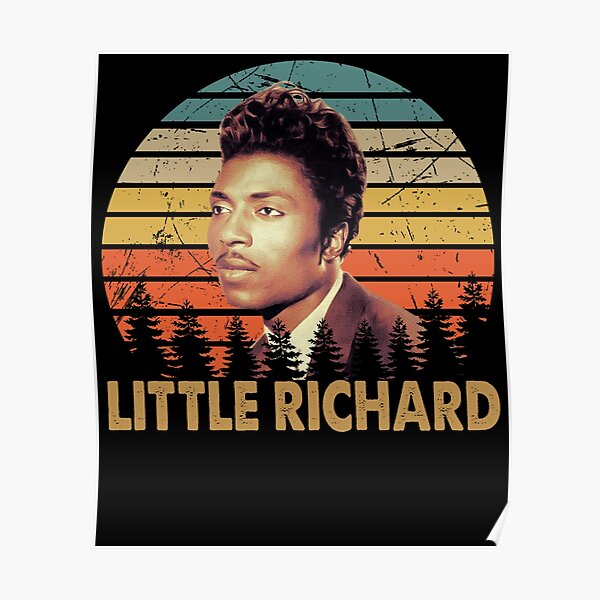 "Logo color face Little Richard musician" Poster for Sale by Araujo1167 ...