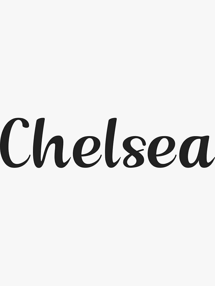 "Chelsea" Sticker by 99Posters | Redbubble