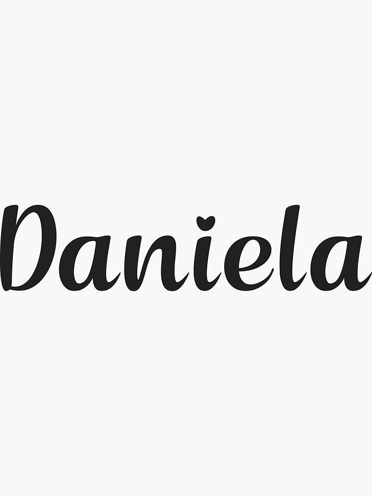 "Daniela" Sticker by 99Posters | Redbubble