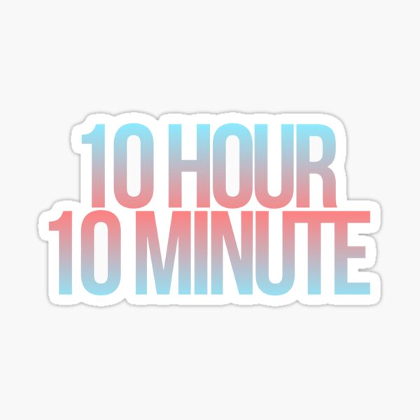 "Seventeen Hoshi Ten Hour Ten Minute" Sticker for Sale by Lilyniki ...