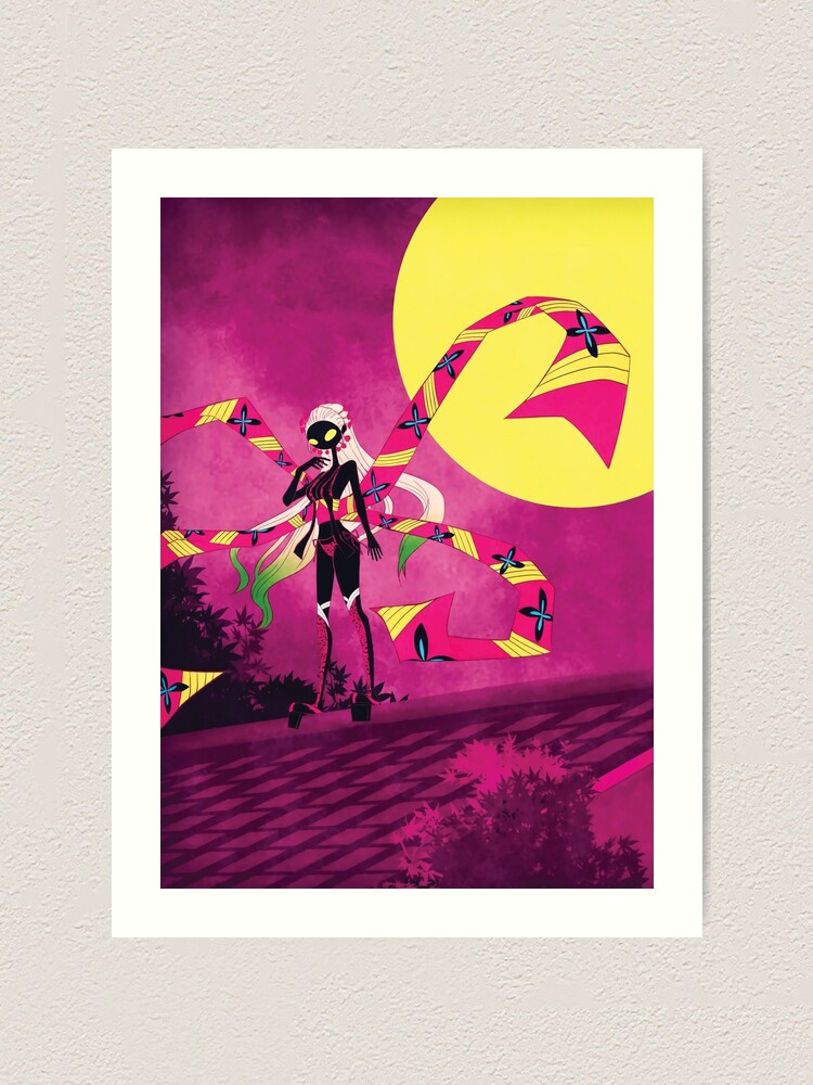 Daki Demon Slayer Art Print For Sale By Jerrieart Redbubble