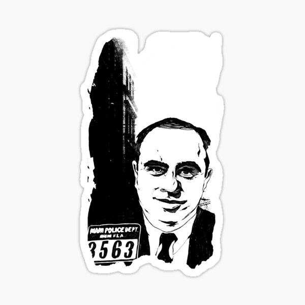 "Mens Best Al Capone Gift For Birthday" Sticker for Sale by ErichKoepp ...
