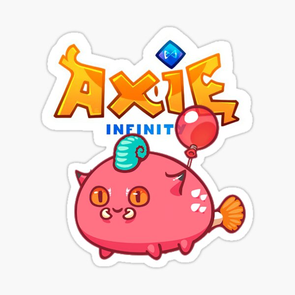 "Axie Infinity Bug Class AXS Crypto to The Moon" Sticker for Sale by ...