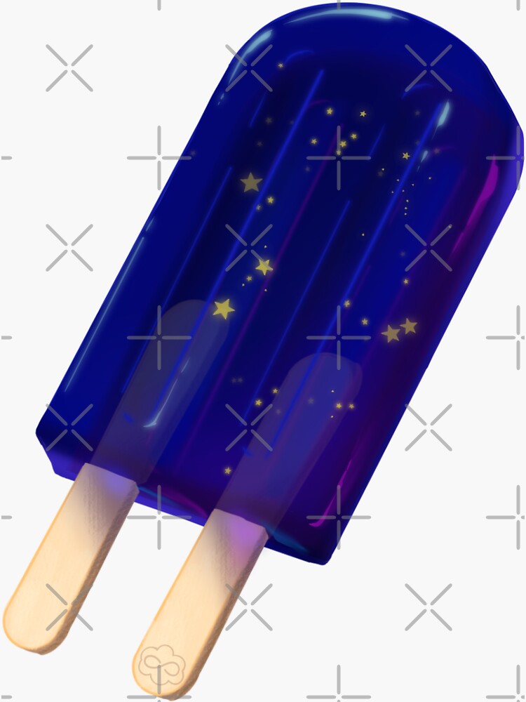 "Space Popsicle "Extraterrestrial" Sticker " Sticker by Sydcerity ...