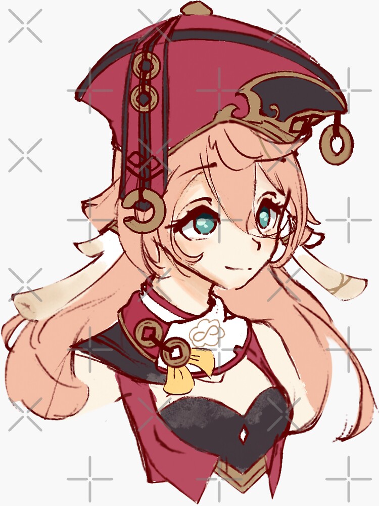 "Yanfei "Know the Law" (Genshin Impact)" Sticker for Sale by Sydcerity ...