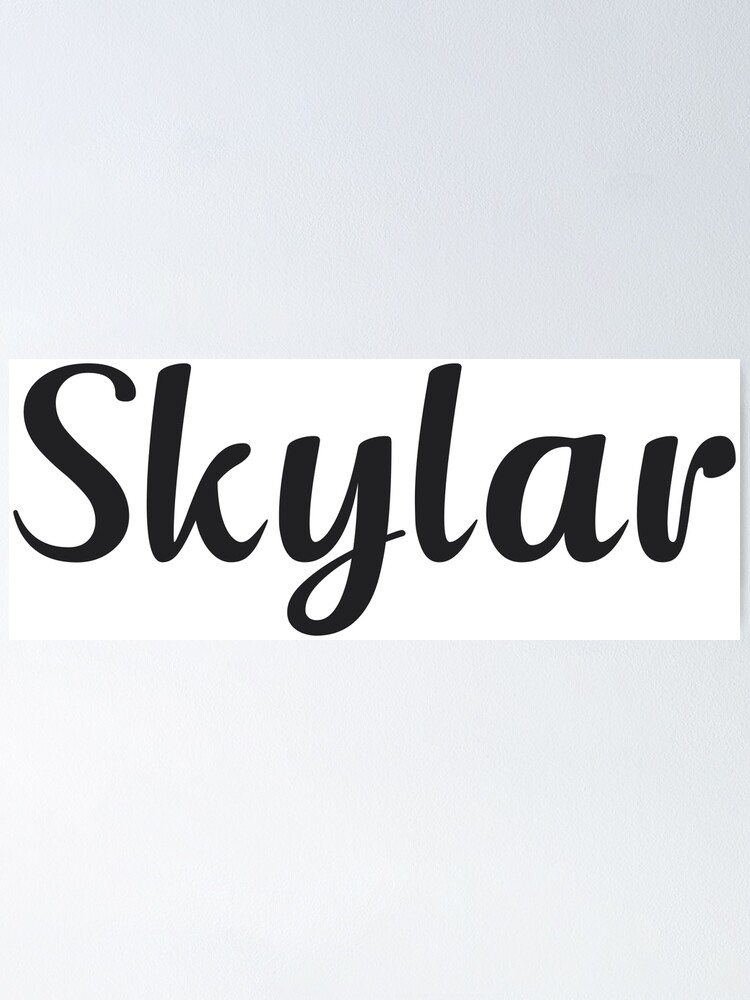 "Skylar" Poster by 99Posters | Redbubble