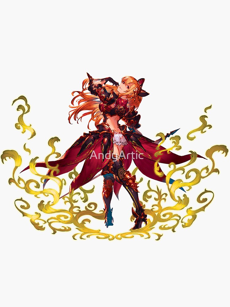 "Cartoon granblue vira" Sticker by AndyArtic | Redbubble