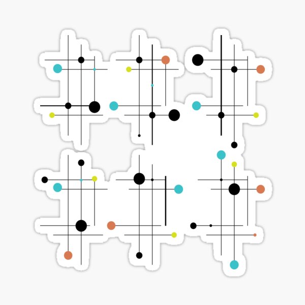 "Meet George Jetson" Sticker for Sale by flashkickdecor | Redbubble