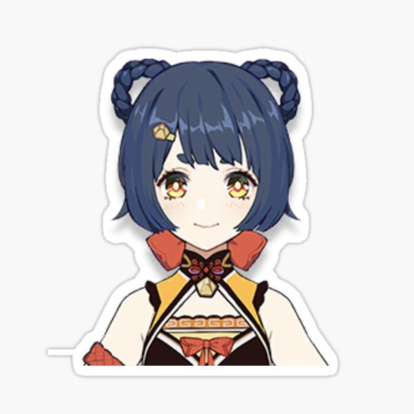 "Xiangling Sticker" Sticker by karlawaifu | Redbubble