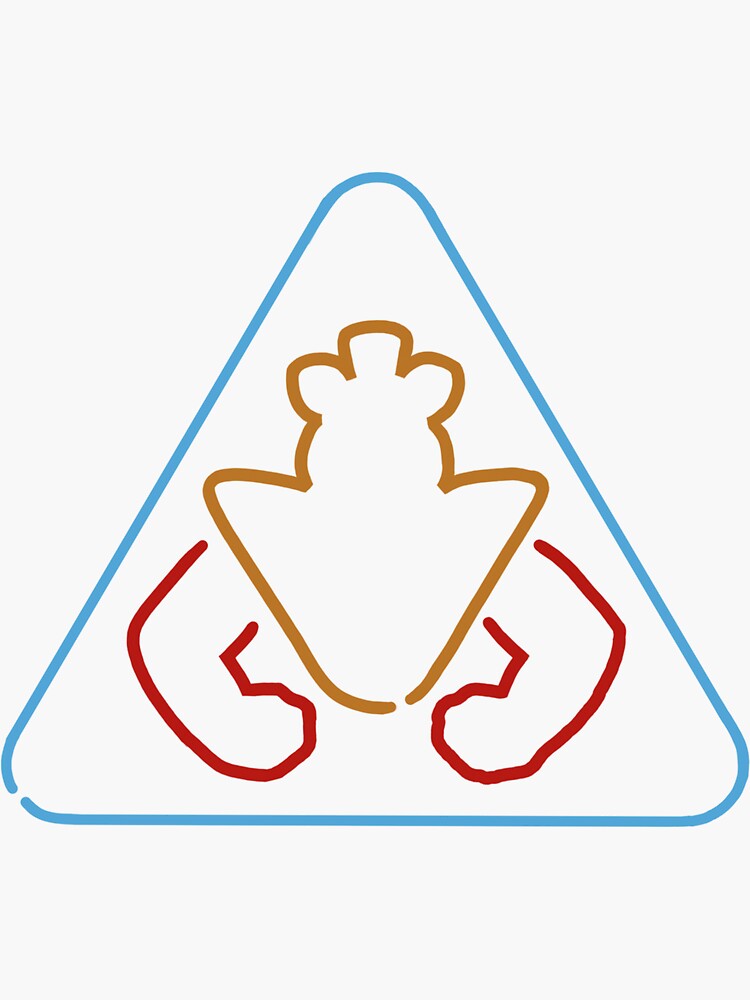 "Security Breach Logo - Freddy's Colors" Sticker by JudasCore | Redbubble