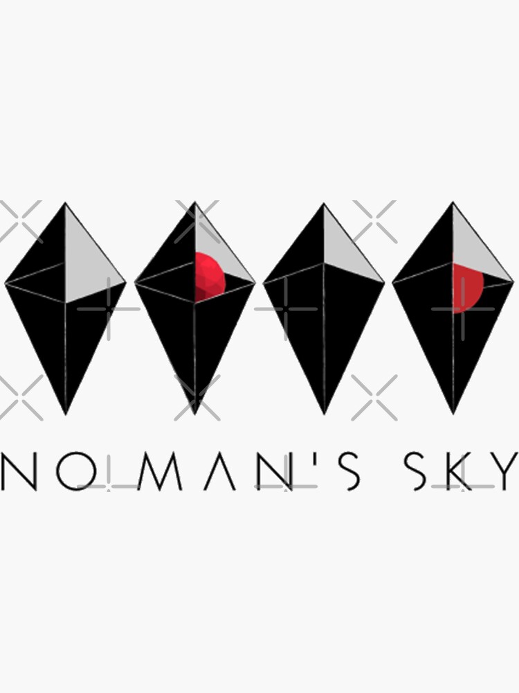 Pegatina «no mans sky atlas ilustración logo» de GGKshop5 | Redbubble