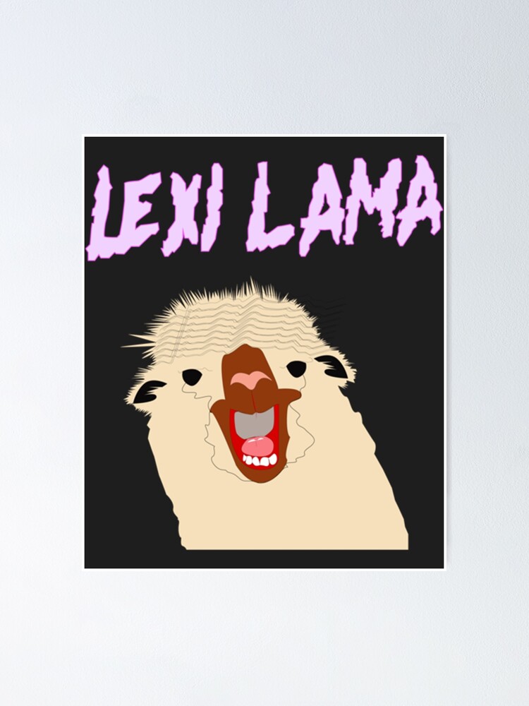 "lexi hensler funny lama Long Sleeve " Poster for Sale by 2STstoree ...