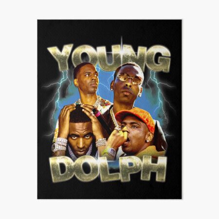 "Young Dolph" Art Board Print for Sale by MiriamPerez | Redbubble