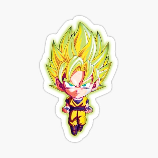 "Goku Chibi DBZ" Sticker for Sale by AndyArtic | Redbubble