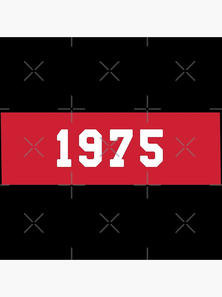 "Red Made in 1975 - Born in 1975 - Vintage 1970s" Poster by TeeRock ...