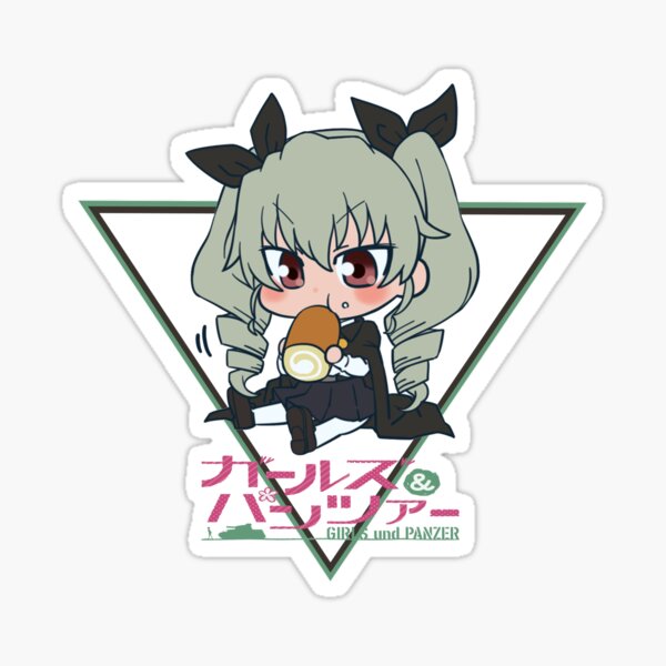 Pegatina «Chibi Triangle Girls und Panzer» de Animeager | Redbubble