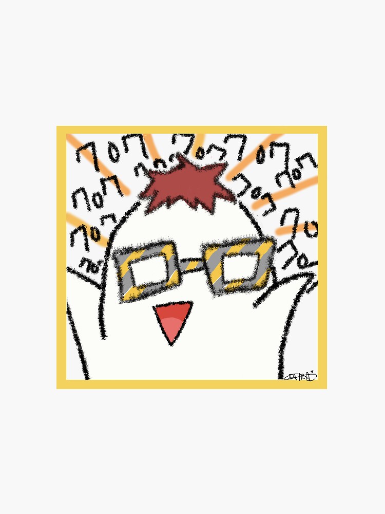 "707 Profile (Mystic Messenger)" Sticker for Sale by dablu | Redbubble