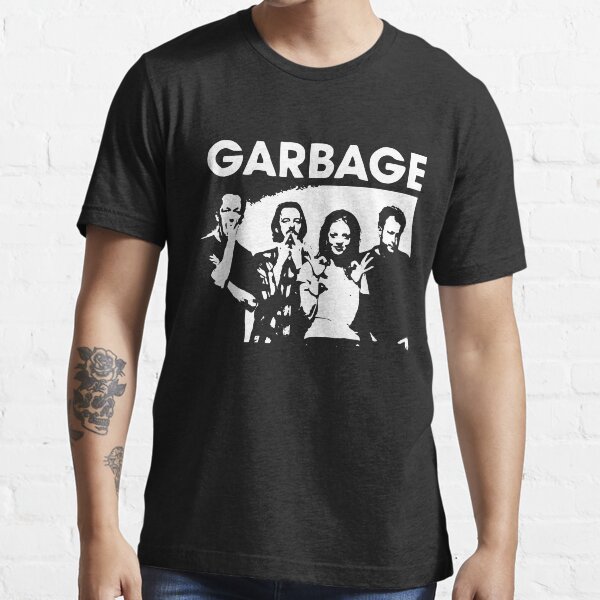 "Garbage team playing music art" T-shirt for Sale by AlexDias8450 ...