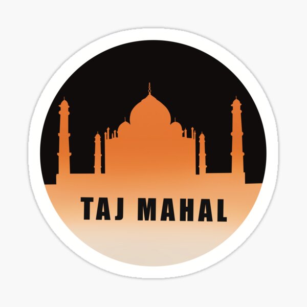 "Taj mahal" Sticker for Sale by SejuV | Redbubble