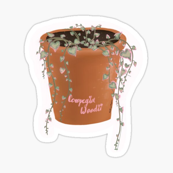 "String of Hearts" Sticker for Sale by Swimmingly | Redbubble