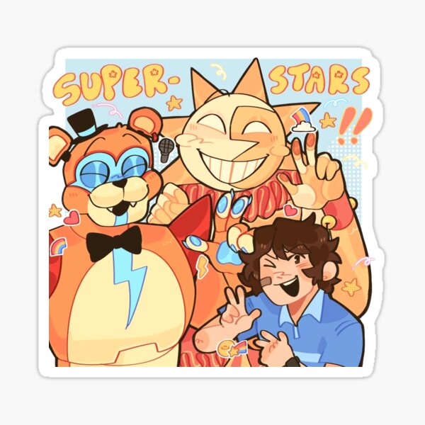 "Fnaf Security Breach" Sticker for Sale by DesignerTomBui | Redbubble