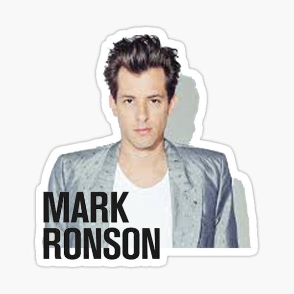 Mark Ronson Stickers | Redbubble