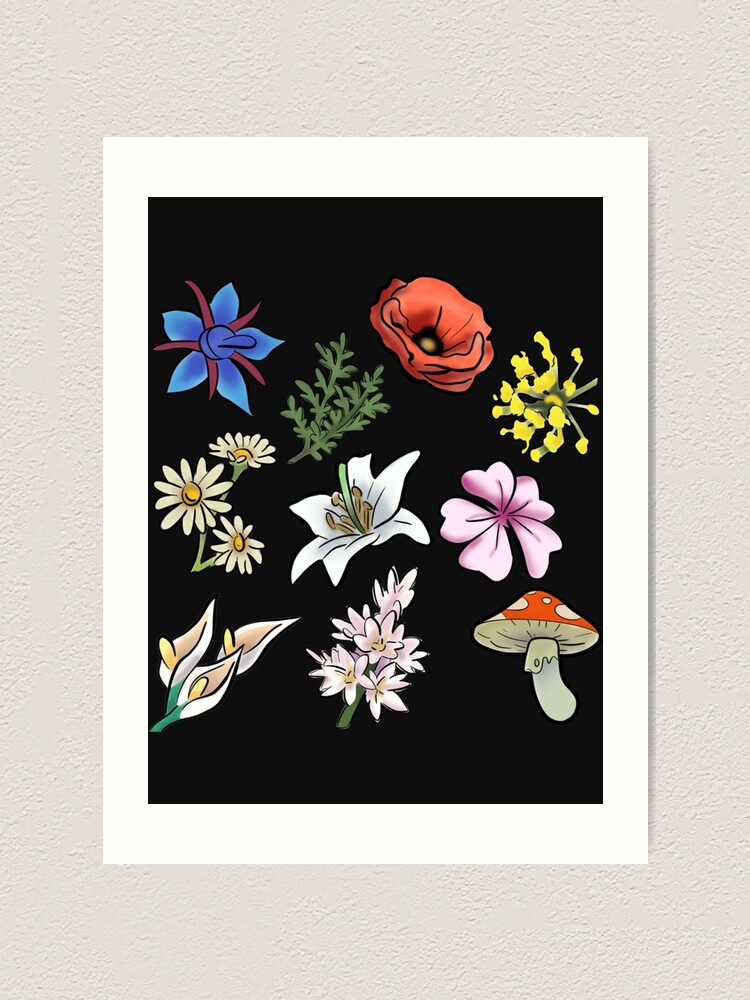 "SpiritFarer Spirit Flower Pack Classic" Art Print for Sale by sf7evel ...